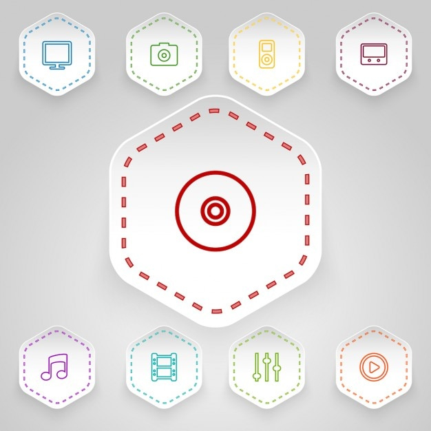 Free: Media badges collection - nohat.cc