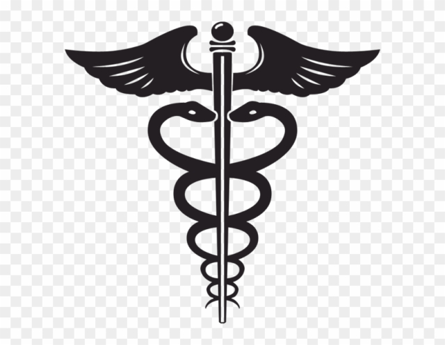 Rod Of Asclepius Medical Symbol