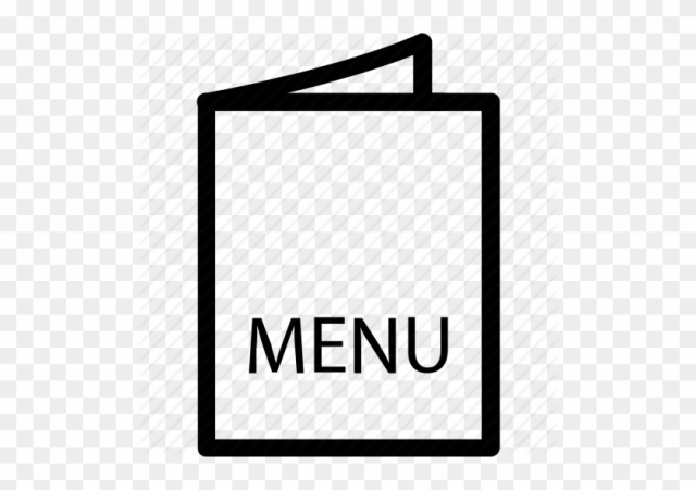 Free: Menu Clipart Transparent - Food Menu Icon Png - nohat.cc