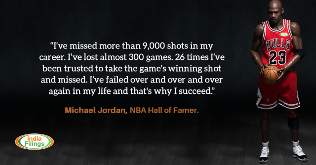 Free: Michael Jordan Quote on Success and Failure - IndiaFilings ...