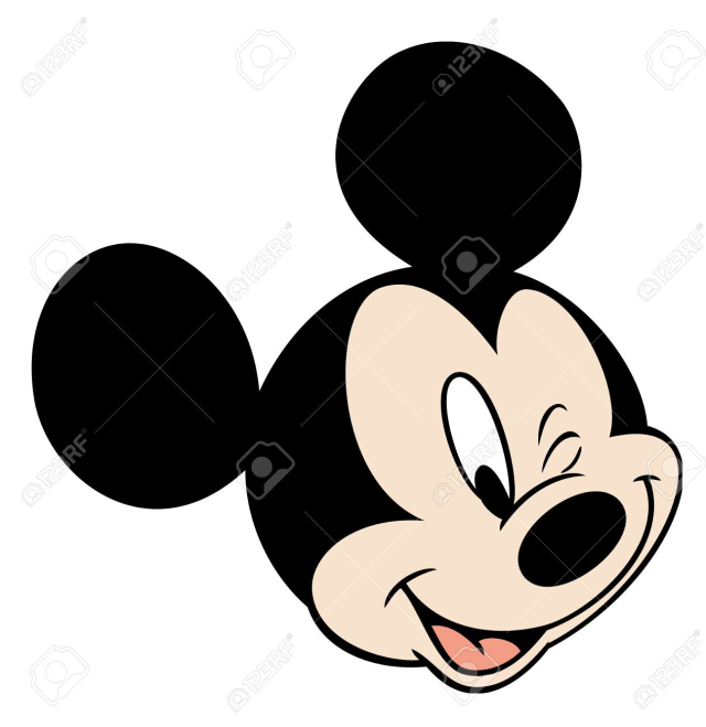 Mickey Mouse Head Clip Art