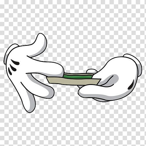 Mickey Mouse Hands Transparent