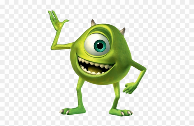 Free: Mike Wazowski Is A Green Monster From Monsters, Inc - Mike From ...