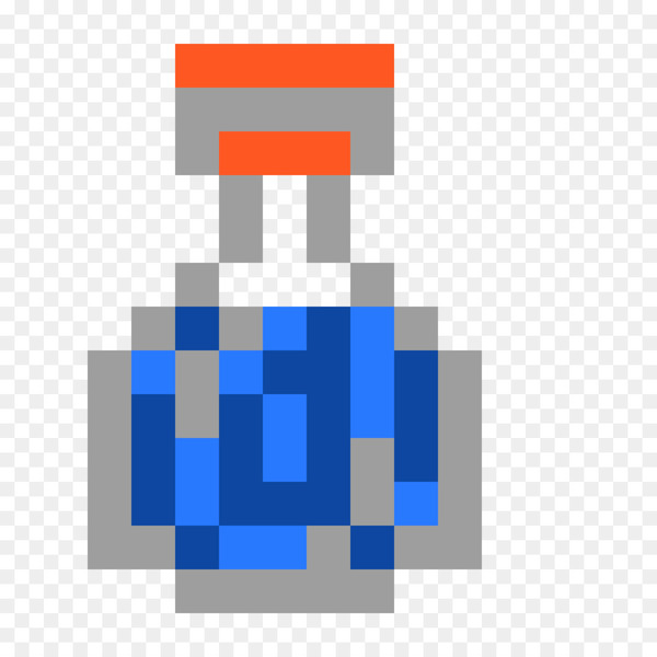 Free: Minecraft, Minecraft Story Mode, Potion, Cobalt Blue, Electric ...