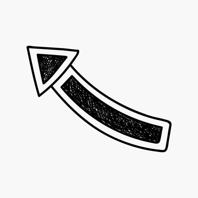 Free: Minimal arrow illustration, hand drawn | Free Vector - rawpixel ...