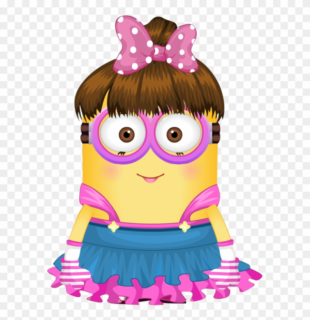 Free: Minion Girl Cliparts - Girl Minions - nohat.cc