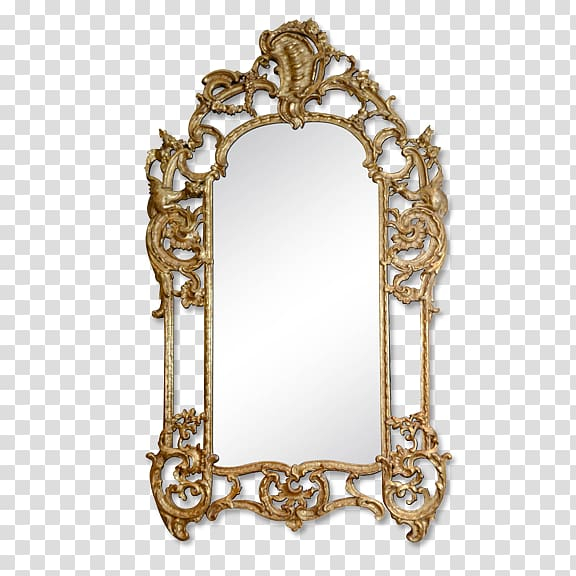 Free: Mirror frame , European-style lace Mirror transparent background ...