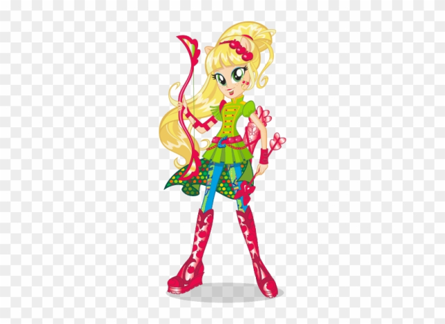 Free: Mlp Equestria Girls Friendship Games Applejack Archery ...