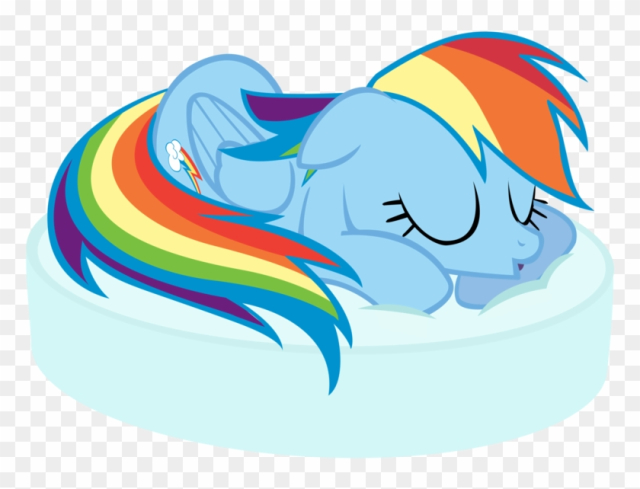 Mlp Rainbow Dash Cloud
