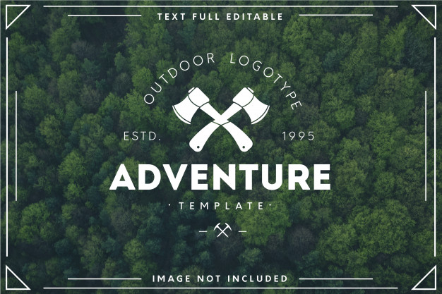Free: Modern adventure logo template Free Vector - nohat.cc