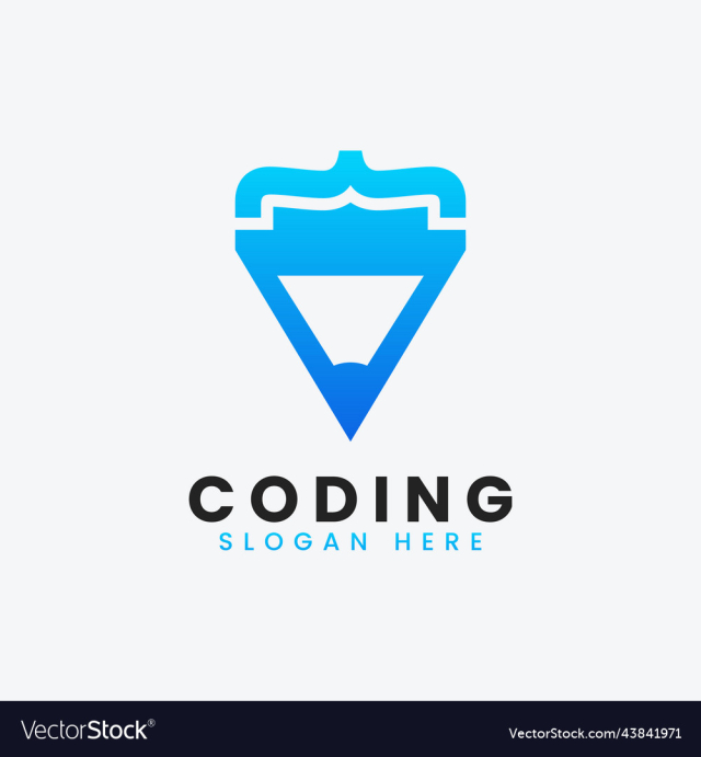 Free: modern computer programming coding logo design - nohat.cc