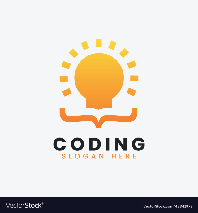 Free: modern computer programming coding logo design - nohat.cc