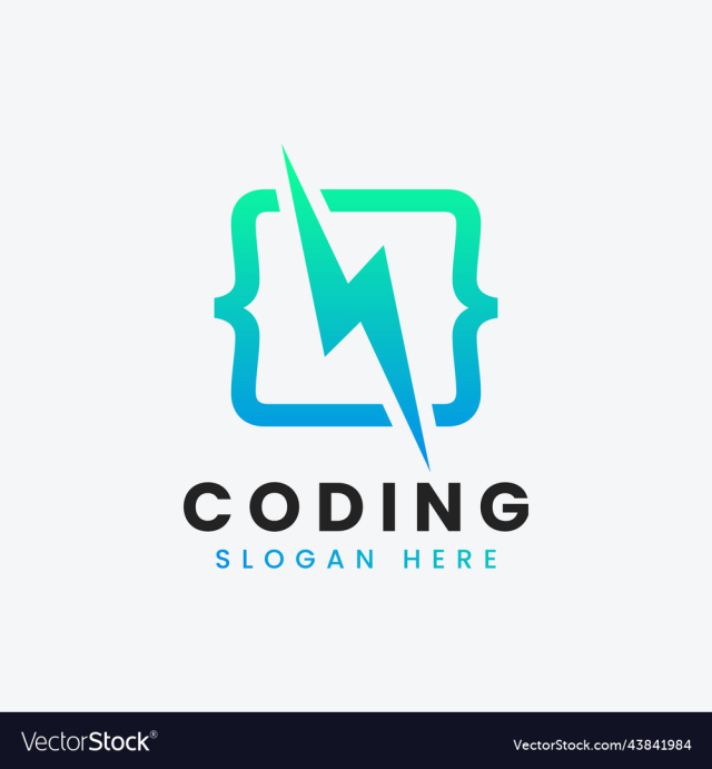 Free: modern computer programming coding logo design - nohat.cc