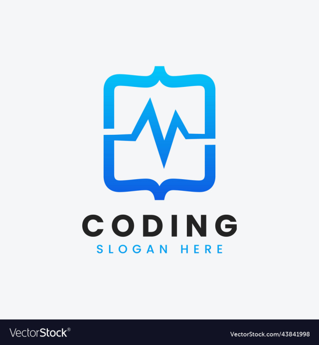 Free: modern computer programming coding logo design - nohat.cc