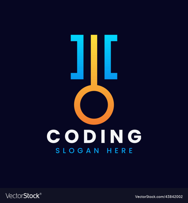 Free: modern computer programming coding logo design - nohat.cc