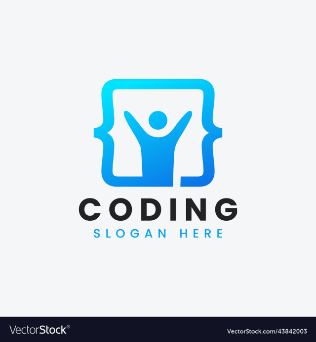 Free: modern computer programming coding logo design - nohat.cc