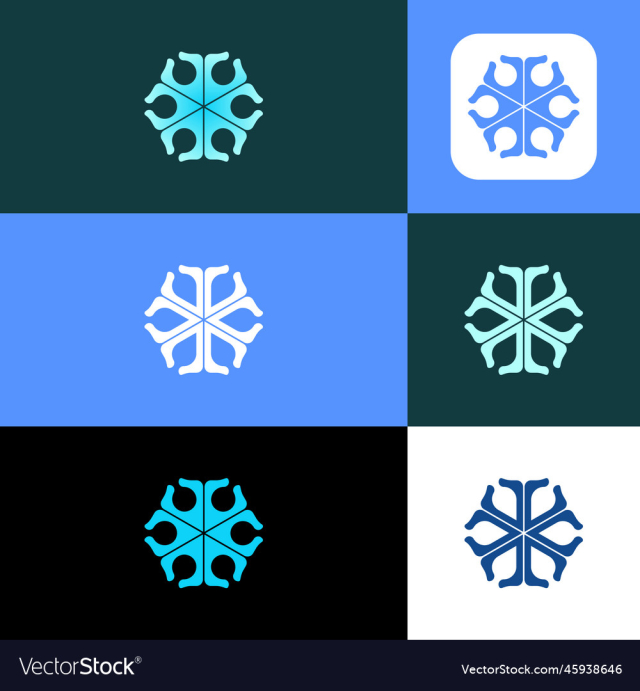 Free: modern initial pinch shape iconic logo design - nohat.cc