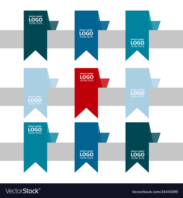 Free: Modern strips infographics 10 options banner for vector image ...