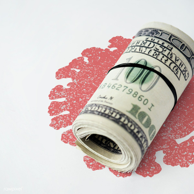 Free: Money contaminated with coronavirus background | Free photo ...