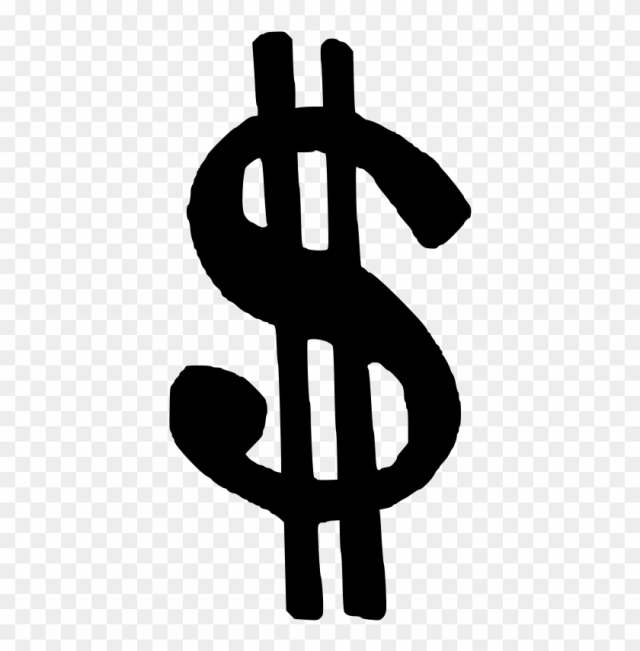 Free: Money Sign Dollar Sign Clipart - Clip Art Dollar Sign - nohat.cc