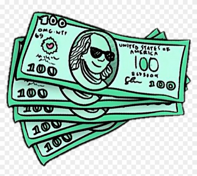 Free: Money Sticker - Overlays Transparent Tumblr Money - nohat.cc