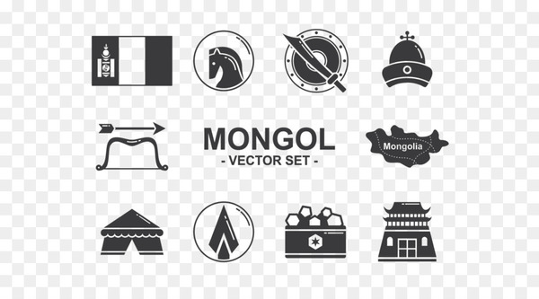 Free: Mongolian People's Republic Mongol Empire Logo Mongols - conqueror flag - nohat.cc