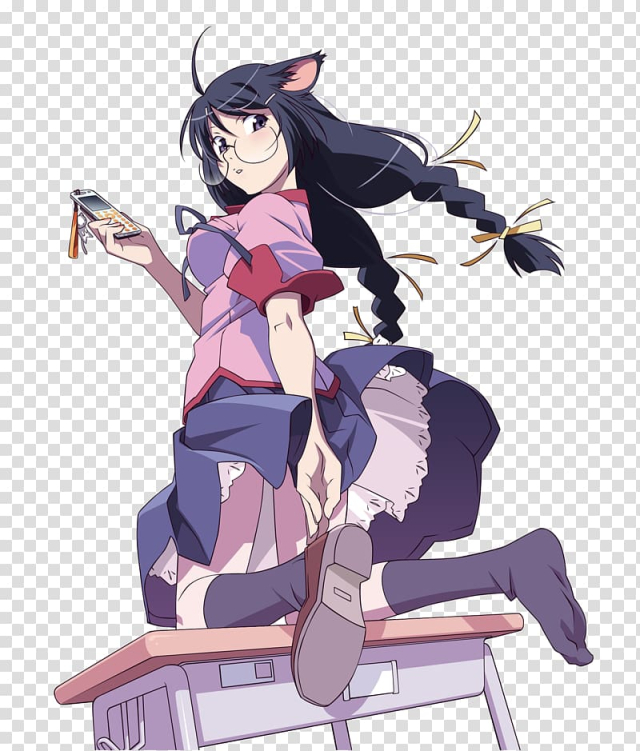 Free: Monogatari Series Nekomonogatari (Kuro) Nisemonogatari Anime ...