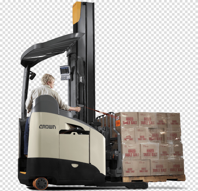 Free: MonoLift Mast Reach Truck - Narrow Aisle Forklift | RM | Crown ...