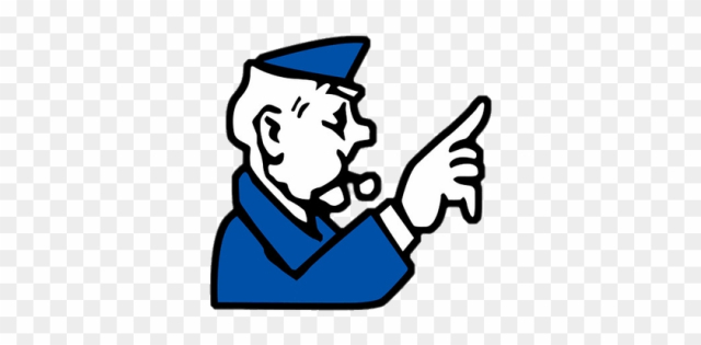 Free: Monopoly Prison Board Game Clip Art - Monopoly Go To Jail Guy ...