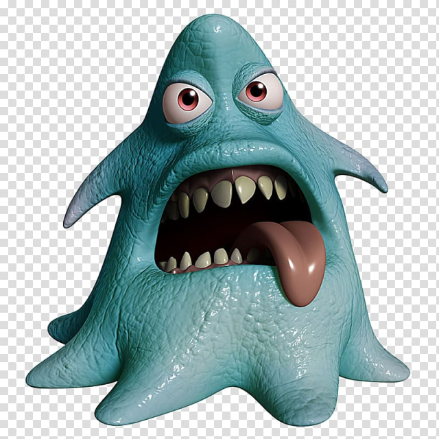 Free: Monster Cartoon , 3D Monster transparent background PNG clipart ...