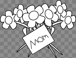 Free: Mothers day black and white happy mother cliparts - Cliparting ...