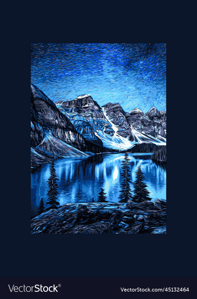 Free: mountain landscaping poster image - nohat.cc