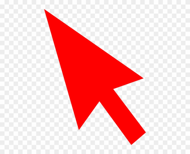 Free: Mouse Pointer Clip Art At Clker - Red Mouse Pointer Png - nohat.cc