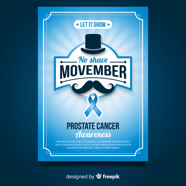 Free: Movember poster Free Vector - nohat.cc