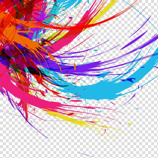 Free: Multicolored abstract painting, Graphic design Logo, Colorful ...