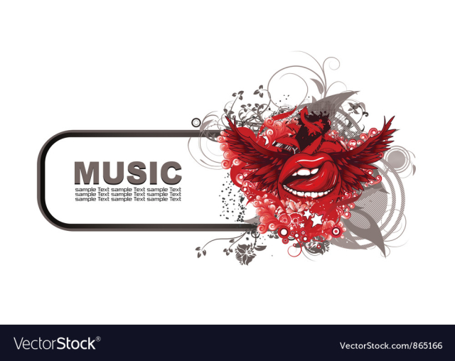 Free: Music frame vector image - nohat.cc