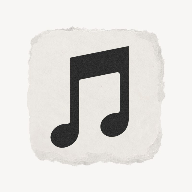 Free: Music note app icon, ripped | Free Icons - rawpixel - nohat.cc