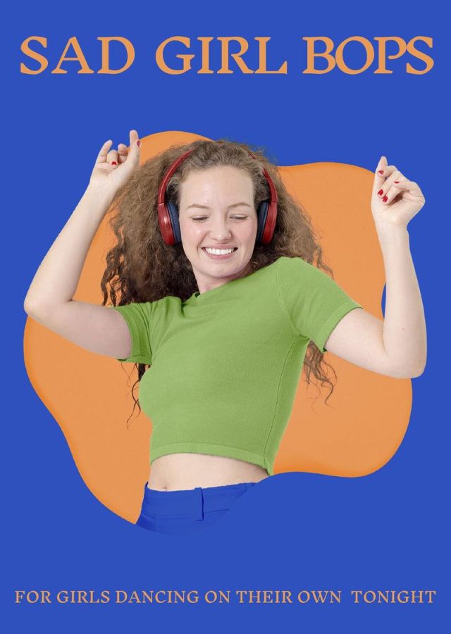 Free: Music poster template, girl dancing, | Free Vector Template ...