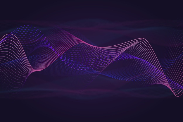 Free: Music sound waves background with colourful smoke effect Free ...