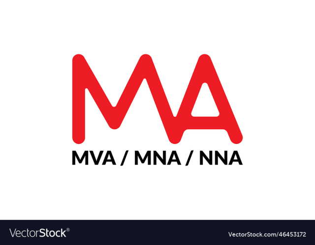 Free: mva mna nna letter logo concept - alphabet - nohat.cc