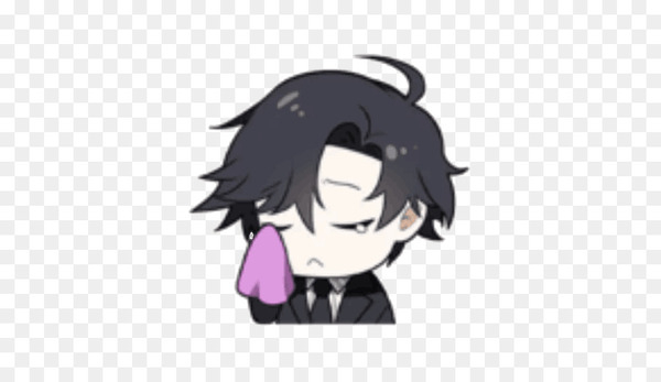 Free: Mystic Messenger Emoji Sticker Tenor Telegram - Emoji - nohat.cc