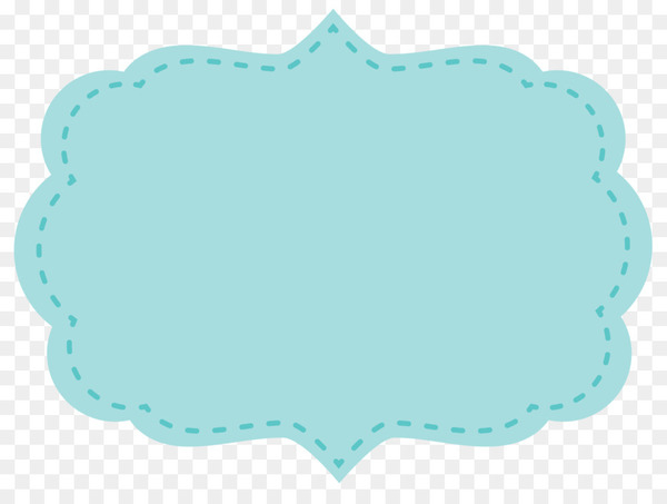 Free: Name Tag, Birthday, Party, Aqua, Turquoise PNG - nohat.cc