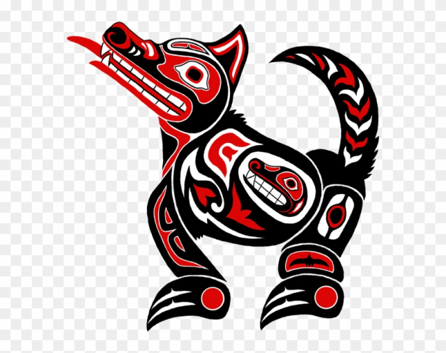 Native American Totem Wolf Wolf Spirit Animal | Wolf Totem & Power