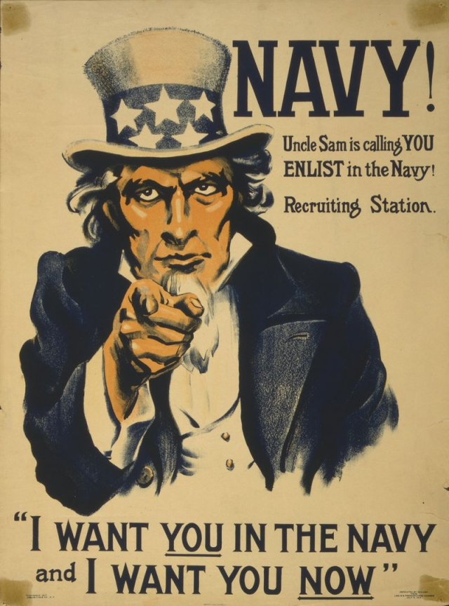 Free: Navy! Uncle Sam is calling | Free Photo Illustration - rawpixel ...