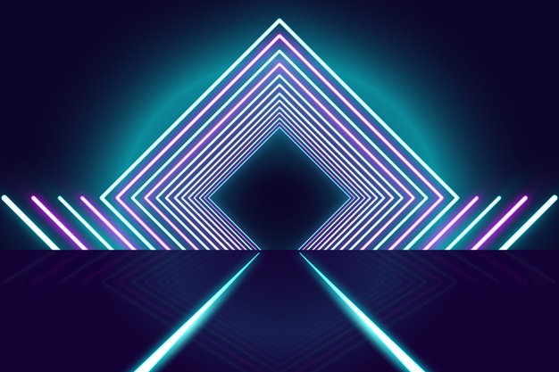 Free: Neon lights background concept Free Vector - nohat.cc