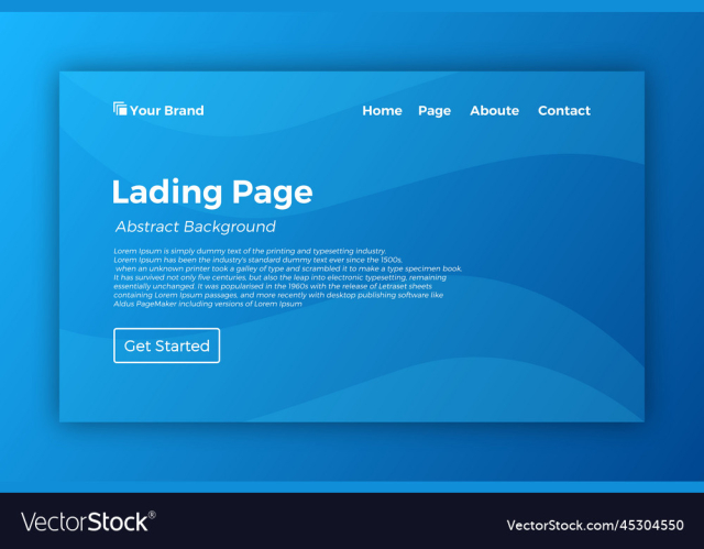 Free: new lading page template background - nohat.cc