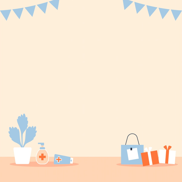 Free: New normal birthday party vector background - nohat.cc