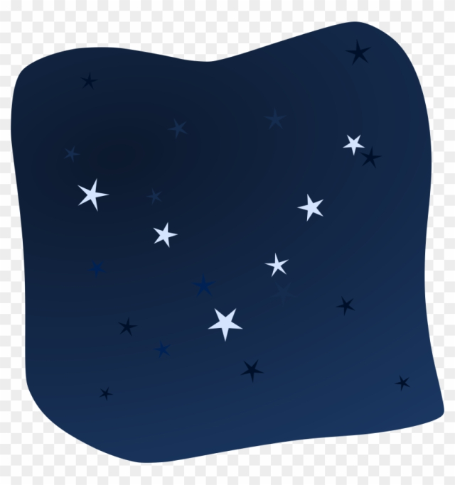 Free: Night Stars Clip Art - Stars Clipart In The Night Sky - nohat.cc