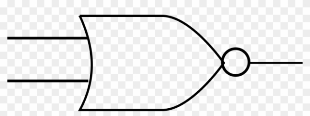 Free: Nor Gate Logic Gate Logical Nor Clip Art - Logic Gate .png - nohat.cc