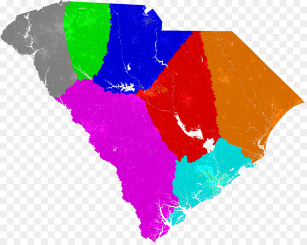 Free: North Carolina South Carolina WMU Map Clip art Vector graphics ...
